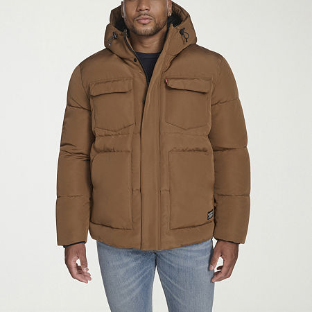 Click here for Levis Mens Hooded Water Resistant Heavyweight Big... prices