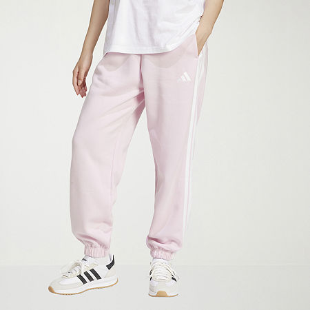 Click here for adidas Womens Straight Mid Rise Fleece Active Jogg... prices