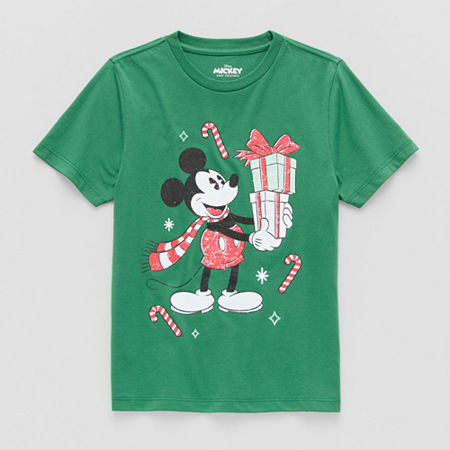 Click here for Disney Collection Little & Big Kid Boys Crew Neck... prices