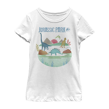 Click here for Little & Big Kid Girls Crew Neck Short Sleeve Regu... prices