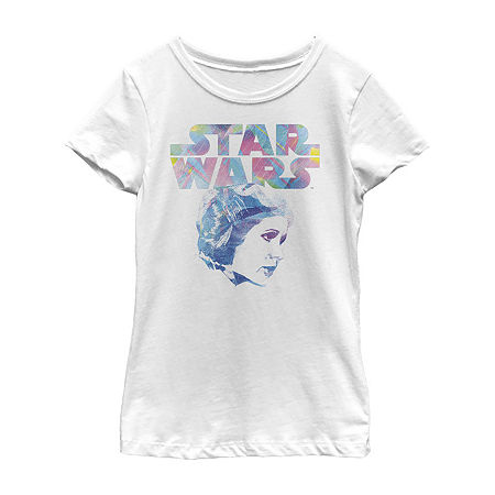 Click here for Girls Crew Neck Short Sleeve Regular Fit Star Wars... prices