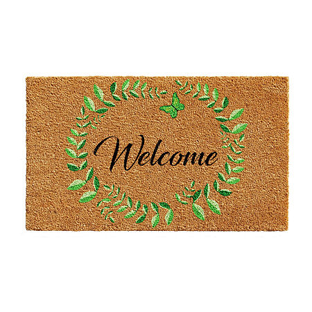 Click here for Calloway Mills Vine Wreath Outdoor Rectangular Doo... prices