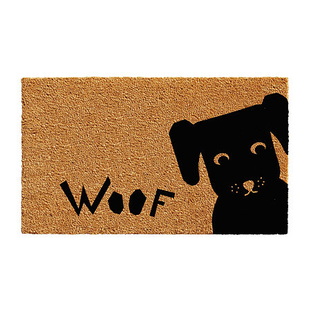 Click here for Calloway Mills Woof Outdoor Rectangular Doormat  O... prices