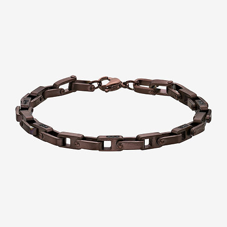 Click here for Mens Stainless Steel 8 1/2 Inch Solid Link Chain B... prices