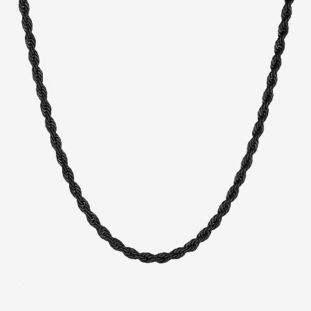 Click here for Stainless Steel Solid Rope Chain Necklace  One Siz... prices