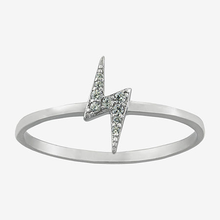 Click here for Silver Treasures Womens Cubic Zirconia Sterling Si... prices