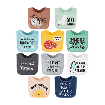 Click here for The Peanutshell Terry Feeding Baby Girl Bibs  10 P... prices