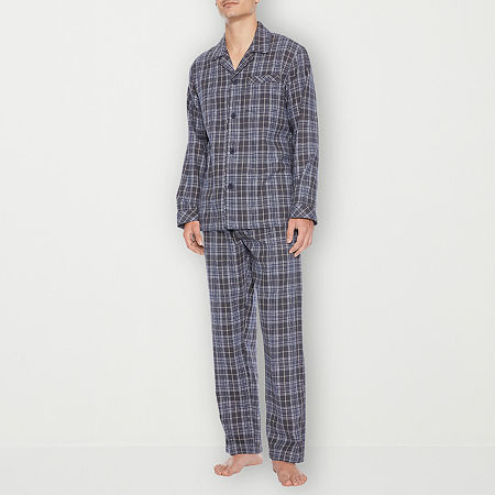 Click here for Residence Mens Flannel Long Sleeve 2-pc. Pajama Se... prices