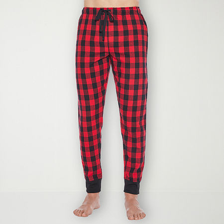 Click here for Residence Mens Pajama Joggers  Large  Red prices