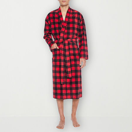 Click here for Residence Mens-Big Fleece Kimono Robe Long Sleeve... prices