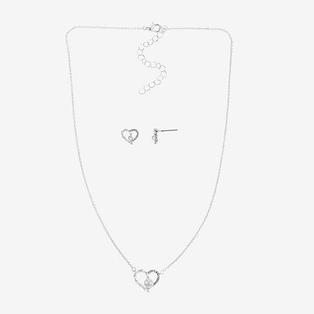 Click here for Sparkle Allure Womens Cubic Zirconia Simulated Pea... prices