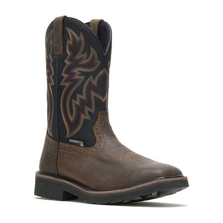 Click here for Wolverine Mens Rancher Flat Heel Work Boots  7 Med... prices