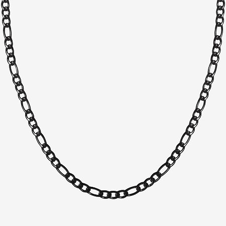 Click here for Mens Stainless Steel 22 Inch Figaro Chain Necklace... prices