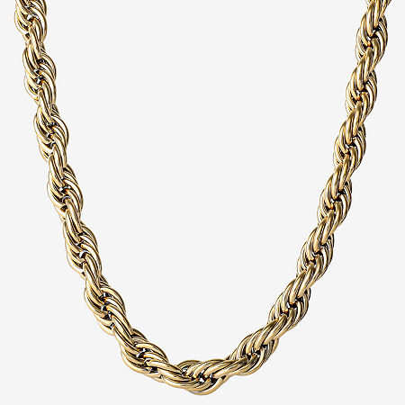Click here for Mens Stainless Steel 24 Inch Rope Chain Necklace... prices