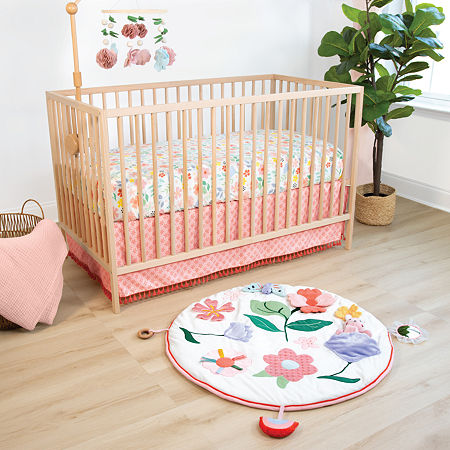 Click here for The Peanutshell Floral Crib Bedding  Tummy Time Ma... prices