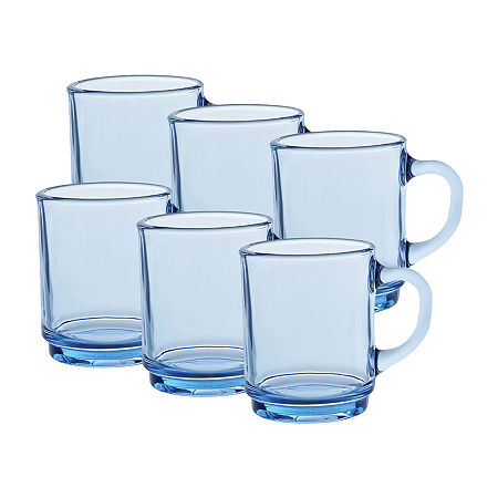 Click here for Duralex Versailles 6-pc. 8oz. Coffee Mug Set  One... prices
