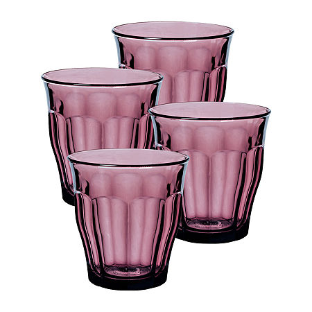 Duralex Picardie Plum Picardie Tumbler 8 3/8 Oz. - Set Of 4 - PLUM