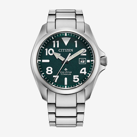 Click here for Citizen Mens Promaster Land Eco-Drive Silver-Tone... prices