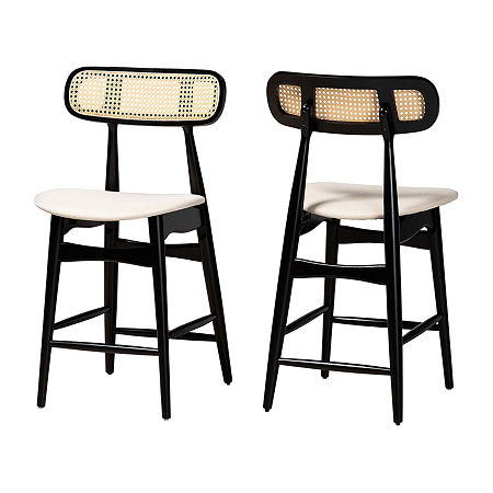 Click here for Tarana 2-pc. Counter Height Bar Stool  One Size  B... prices