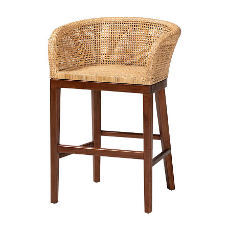 Click here for Papua Counter Height Bar Stool  One Size  Brown prices