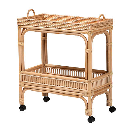 Click here for Lombok Serving Cart  One Size  Brown prices