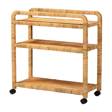 Click here for Delphine Serving Cart  One Size  Brown prices