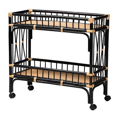 Click here for Dalinda Serving Cart  One Size  Black prices