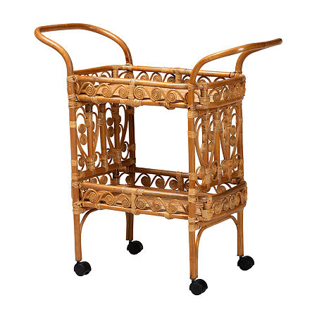 Click here for Diwata Serving Cart  One Size  Brown prices