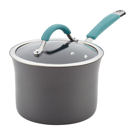 Click here for Rachael Ray Hard Anodized Sauce Pan  One Size  Blu... prices