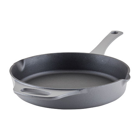 Rachael Ray 10in. Premium Rust-Resistant Cast Iron Skillet