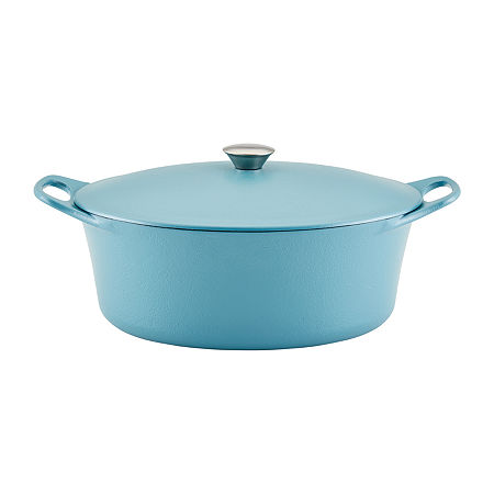Click here for Rachael Ray NITRO Cast Iron 6.5-qt. Dutch Oven wit... prices