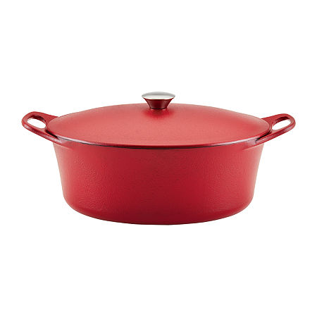 Click here for Rachael Ray NITRO Cast Iron 6.5-qt. Dutch Oven wit... prices