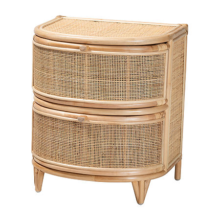 Click here for Oleta 2-Drawer Nightstand  One Size  Brown prices