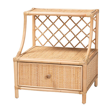 Click here for Lalo 1-Drawer Nightstand  One Size  Brown prices