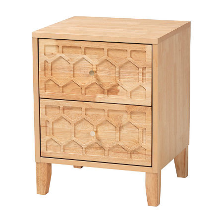 Click here for Hosea 2-Drawer Nightstand  One Size  Brown prices