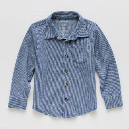 Click here for Okie Dokie Knit Toddler & Little Boys Long Sleeve... prices