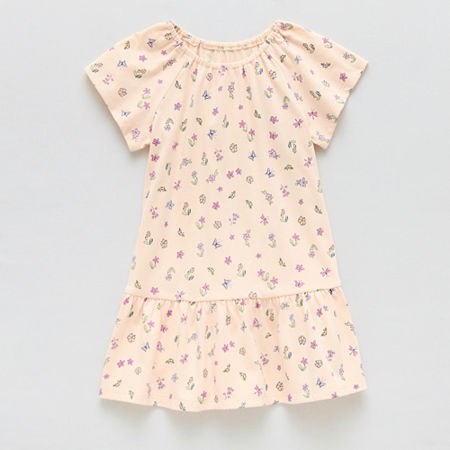Click here for Okie Dokie Toddler & Little Girls Short Sleeve Dro... prices