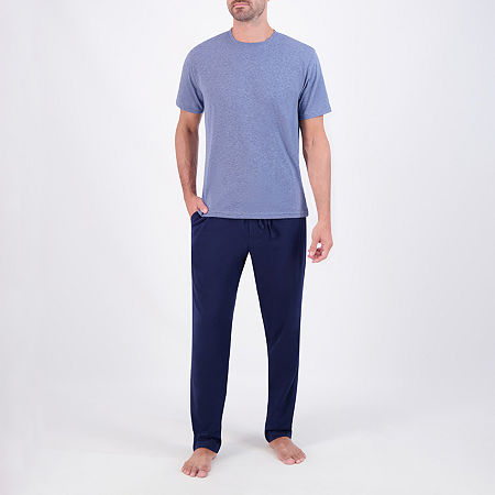 Click here for Hanes Mens Crew Neck Short Sleeve 2-pc. Pajama Set... prices