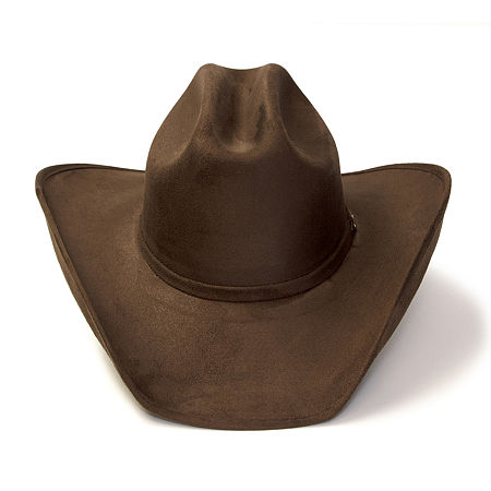 Click here for Western Express Brown Suede Finish Cattleman Horse... prices