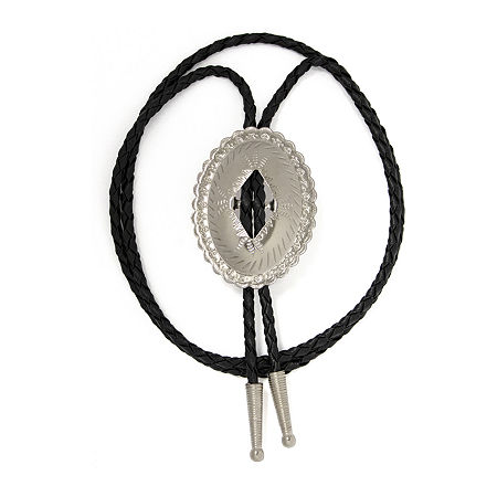 Click here for Western Express Silver Concho Tie  One Size  Silve... prices