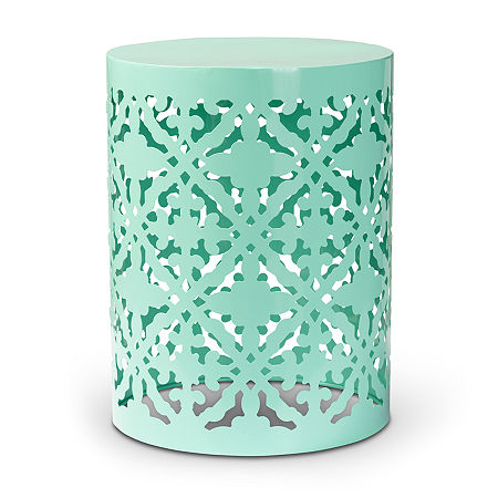 Click here for Jamila Metal Side Table  One Size  Blue prices