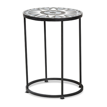 Click here for Kaden Glass Side Table  One Size  Black prices