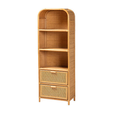 Click here for Curacao 3-Shelf Bookcase  One Size  White prices