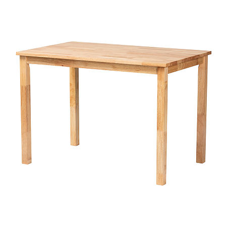 Click here for Eveline Rectangular Wood-Top Dining Table  One Siz... prices