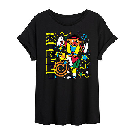 Click here for Womens Crew Neck Sesame Street Graphic T-Shirt  Xx... prices