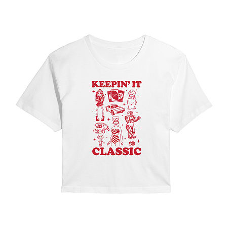 Click here for Womens Crew Neck Short Sleeve Graphic T-Shirt  Lar... prices