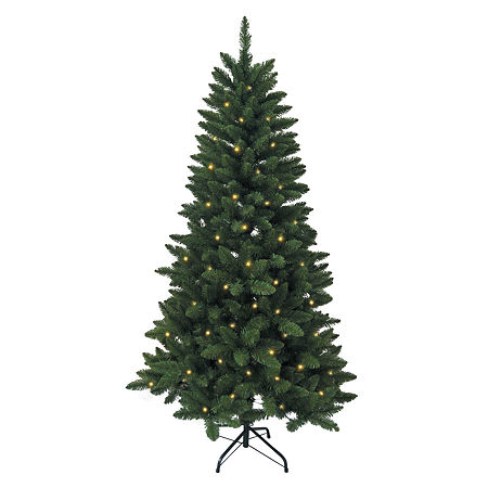 Click here for Kurt Adler 6 ft. Pre-Lit LED Green Pine Christmas... prices