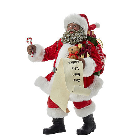 Click here for Kurt Adler 10.5 FabrichÃ© African American Santa... prices