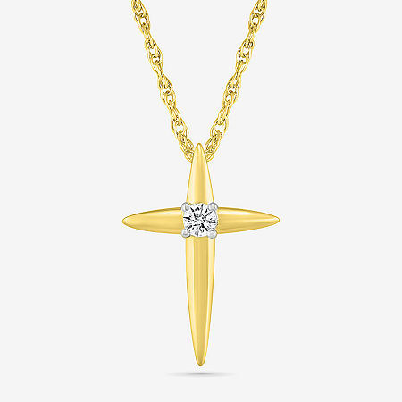 Click here for Womens Diamond Accent Natural White Diamond 14K Go... prices