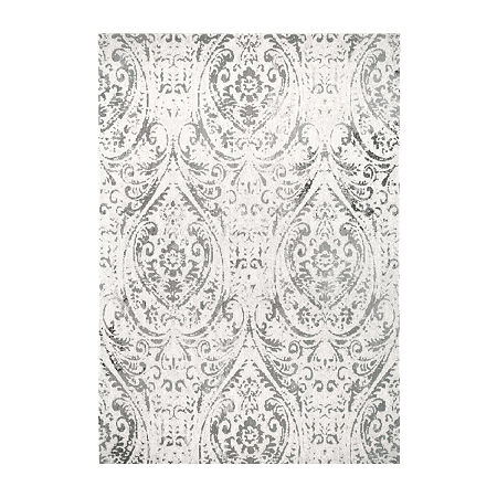 Click here for Nicole Miller Patio Sofia Juniper Damask Loomed Re... prices
